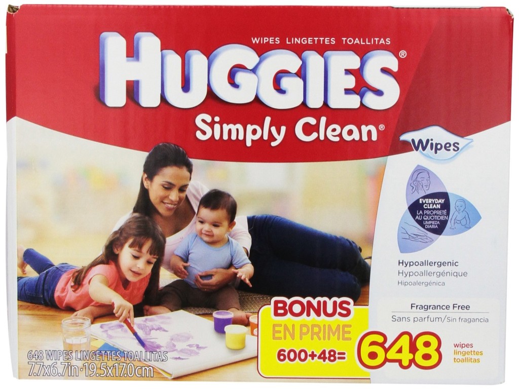 Amazon has Huggies Simply Clean wipes for less than $0.01 each plus ...