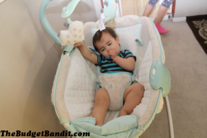 Ingenuity Moonlight Rocking Sleeper Review - Living Chic Mom