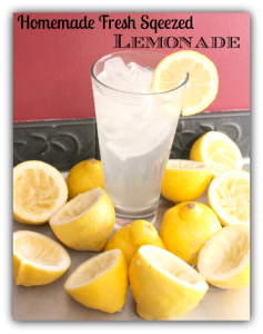 Fresh Squeezed Homemade Lemonade Recipe (delicious and refreshing ...