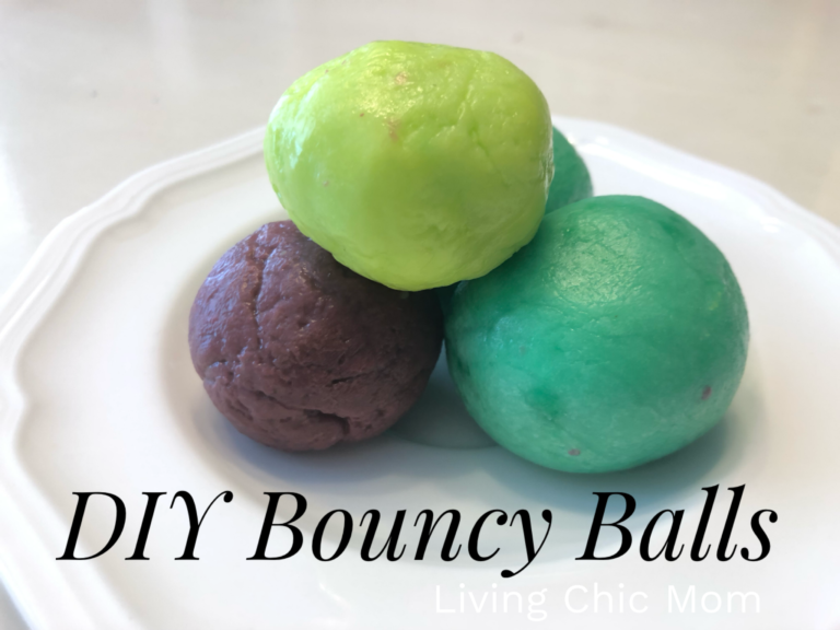 Fun and Easy DIY Bouncy Balls - Living Chic Mom