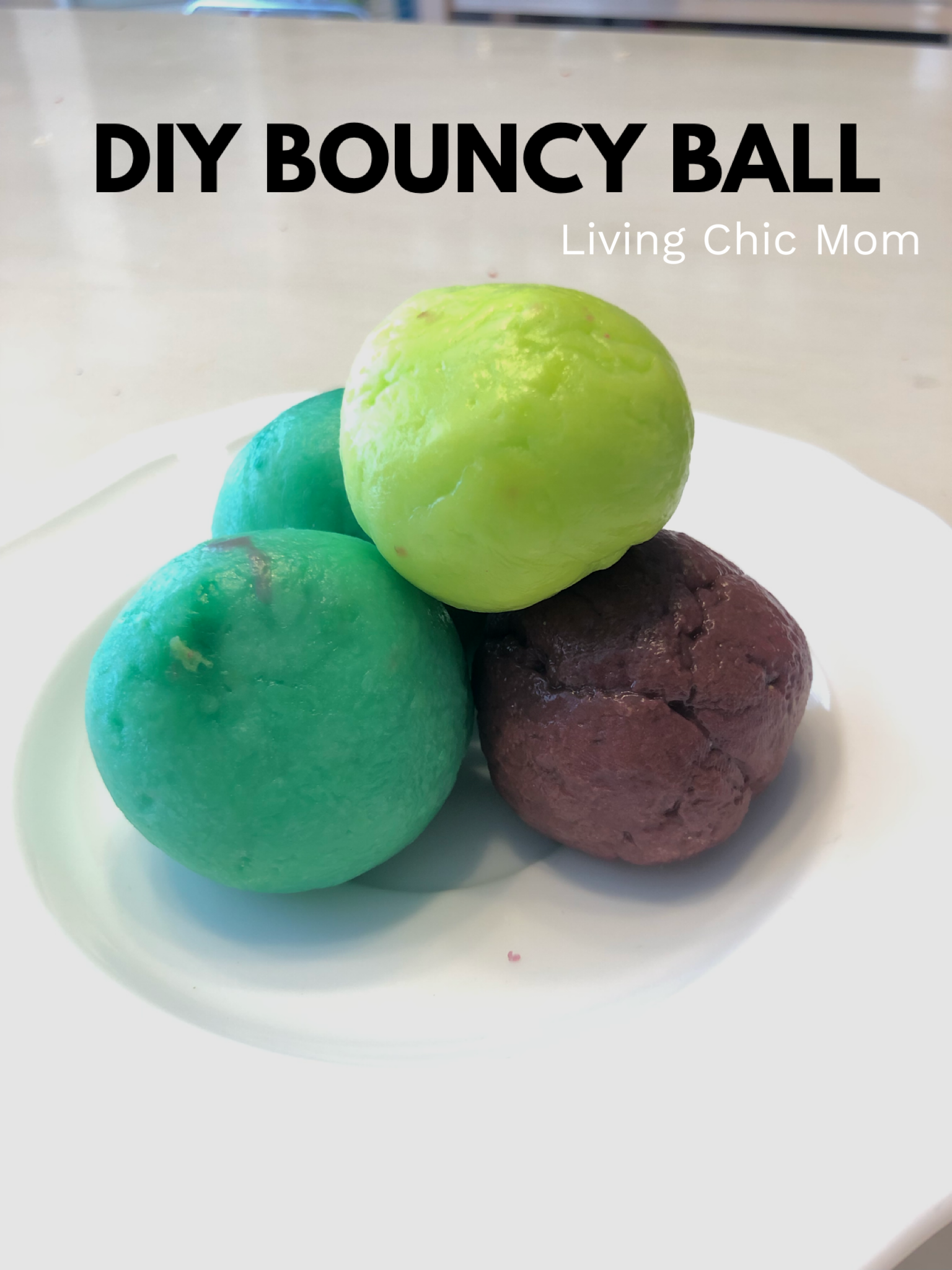 Fun and Easy DIY Bouncy Balls - Living Chic Mom